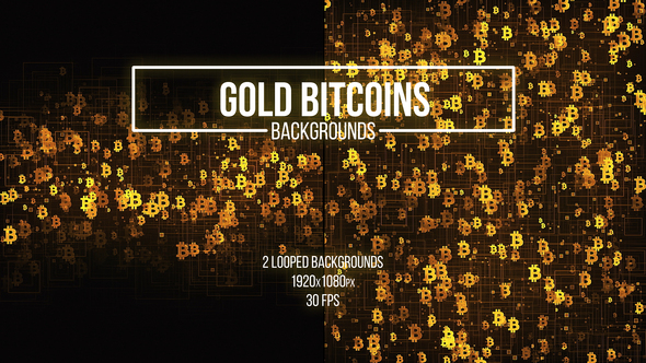 Gold Bitcoins, Motion Graphics | VideoHive